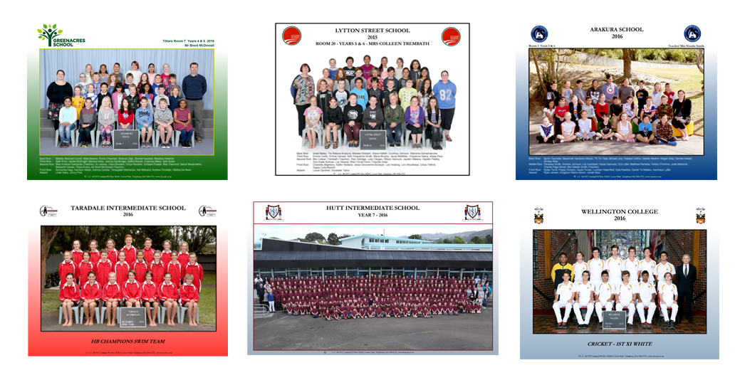 School Group Photographs – L C Scott